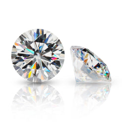Round Brilliant Cut Moissanites | Shop Now at Dazzling Delights